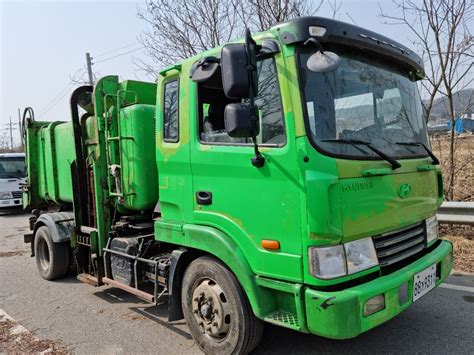 현대 5톤 메가트럭 음식물쓰레기수거차 2008년 03월식 167000km주행 250마력전문가들