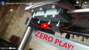 Homemade Adjustable Gibs For A Mill HomemadeTools Net