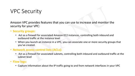 aws vpc fundamental pptx