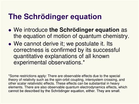 Schrodinger Model