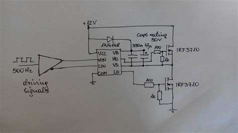Bridge Driving High Side MOSFET Problem Electrical Engineering Stack Exchange