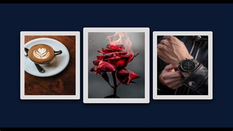 Cards Hover Effect On Image Usings Only Html And Css