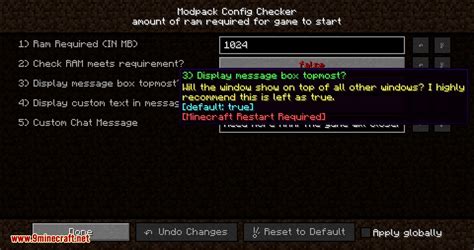 Modpack Configuration Checker Mod Minecraft Mod Download