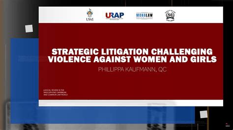 “strategic Litigation Challenging Violence Against Women And Girls