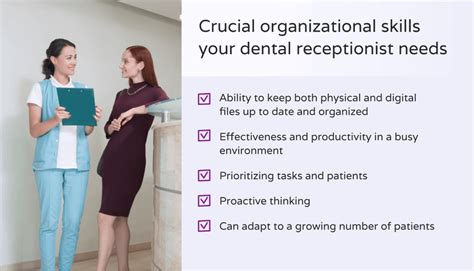 Organizational Skills For A Dental Receptionist Hello Rache