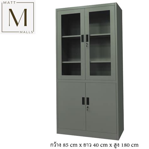 ส่งฟรีทั่วไทย ตู้เอกสารบานเปิด เหล็กหนา 0 6 มม สามารถออกใบกำกับภาษีได้ Decent Office Thaipick