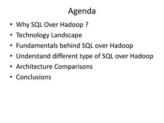 Final Version Sql Over Hadoop Ver PPT
