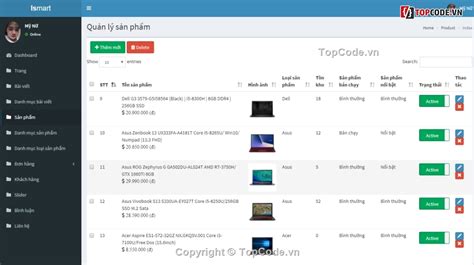 Source Code Website Bán Hàng Thương Mại điện Tử Laravel 58 Ajax