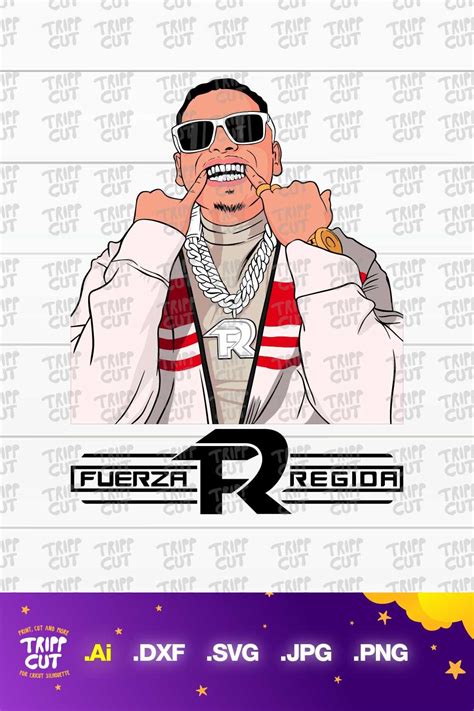 Fuerza Regida Regional Mexicano Png  Svg Print And Cut Files