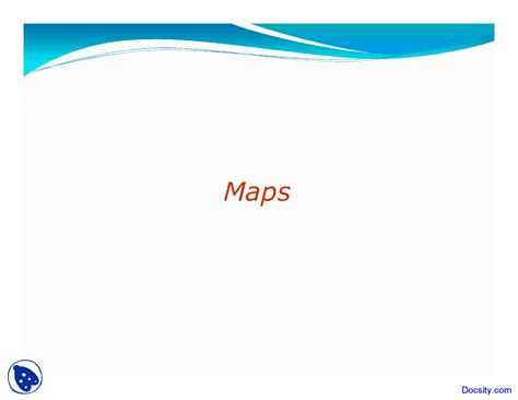 Maps Data Structures Lecture Slides Docsity