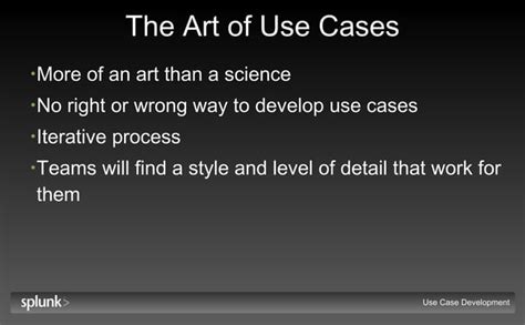 splunk use case training ppt