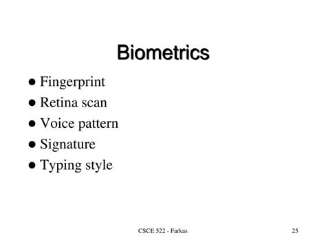 Csce 522 Identification And Authentication Ppt Download