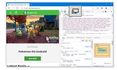 How To Access Mobile Version Of Site On PC DevsJournal
