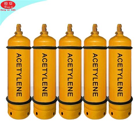 Iso Dot Standard Cylinder 40l Industrial Welding Acetylene Gas