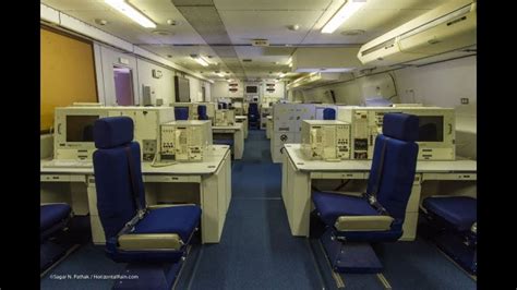 The Command Center In A Boeing E 4 R Commandcenters