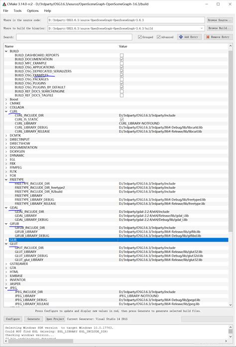 Osg363vs2015编译配置osg编译好的vs2015版本 Csdn博客
