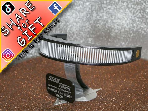 Stellarvoyage Sci Fi Visor Many Colors 3d Printed Etsy