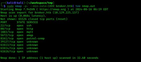 broker machine — hackthebox — writeup by andremarcos aug 2024 medium