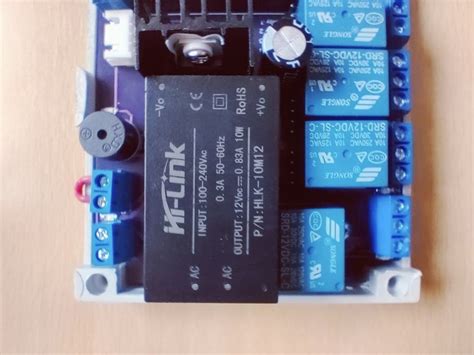 Raspberry Pi Pico Din Kutija 4 Releja Zvučnik 220vac Napajanje