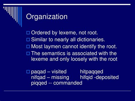 Ppt A Computational Lexicon For Contemporary Hebrew Powerpoint