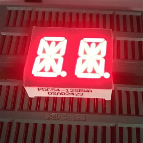 10pcs 14segments 054 Led Display Module Tube 2blocks 2bits 2characters