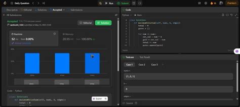100daysofleetcode 100daysofcode leetcode python day11 problemsolving… sai shruthi nirmal