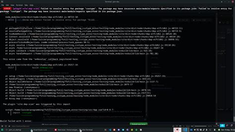 error the package may have incorrect main module exports · issue 158