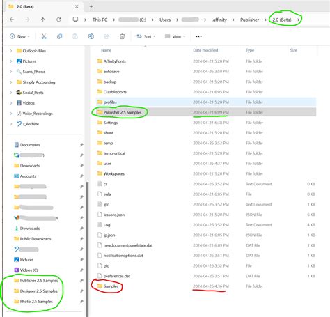 Samples Folders Not User Friendly As They Are V2 Bugs Found On