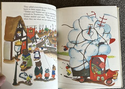 Tinker And Tanker And Their Space Ship By Scarry Richard Near Fine Hardcover 1961 First