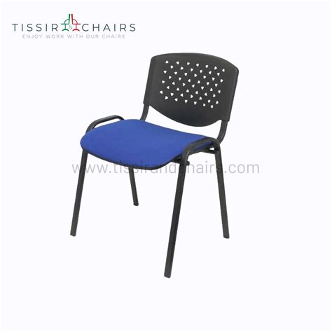 Chaise Prisma Structure Métallique Epoxy Noir Tissir Accessoires And Chairs