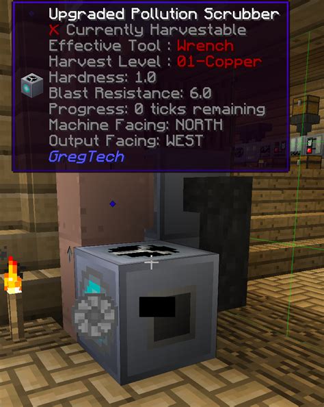 2200 Single Block Lv Upgraded Pollution Scrubber Consumes Power