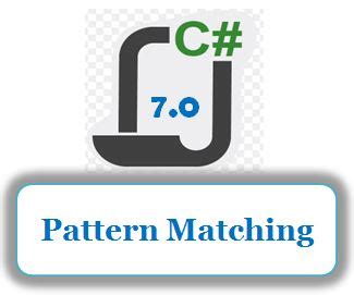C Pattern Matching Csharp Star