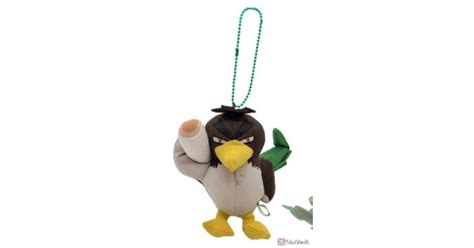 Pokemon Center 2020 Galarian Farfetchd Tale 3 Leek Squad Mascot Plush Keychain