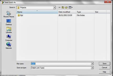 langkah langkah membuat project di delphi ~ tutorial delphi