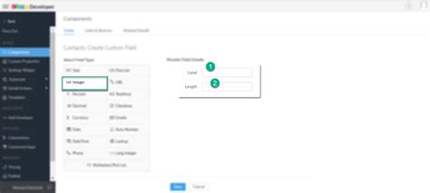 Custom Field Types Online Help Bigin