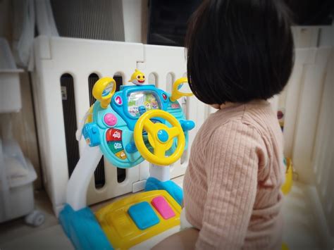 17개월 아기 자동차운전놀이 장난감 추천 핑크퐁 아기상어 끝판왕 네이버 블로그