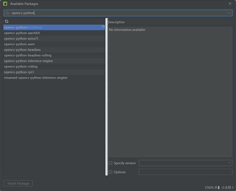 由pycharm找不到pip安装的opencv包引起的 找不到pip install opencv contrib python 3 4