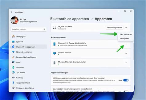 Verbinden Met Bluetooth Pan Personal Area Network In Windows 11