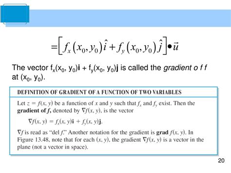 ppt directional derivatives and gradients powerpoint presentation