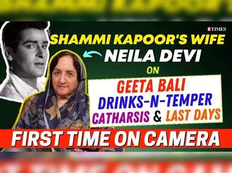 Shammi Kapoors Wife Neila Devis Interview