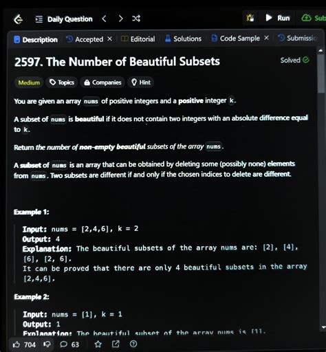 Vishal Kumar On Linkedin Leetcode Potd Problemsolving Recursion