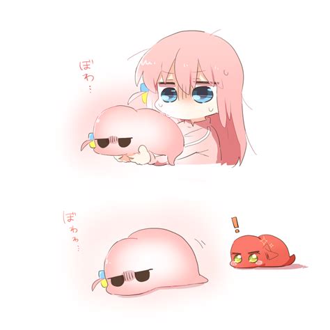 Gotoh Hitori Kita Ikuyo And Gotoh Hitori Bocchi The Rock Drawn By Rebecca Keinelove