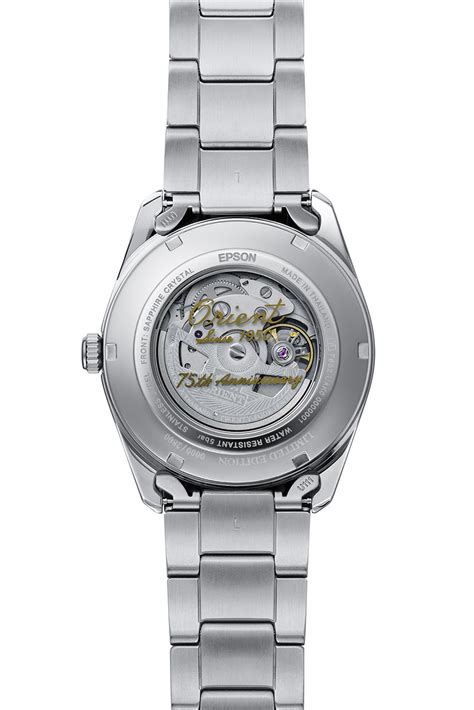 Reloj Orient Hombre Ra Ar0012n30b Stretto Semi Skeleton Acero Automático Edición Limitada 75