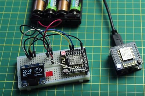 ESP Serial WiFi Witty Cloud Development Board ESP F Mini Wifi Module
