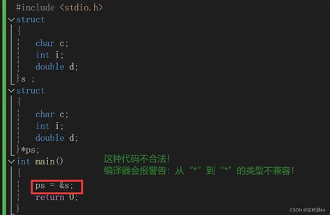 结构体（1） Csdn博客