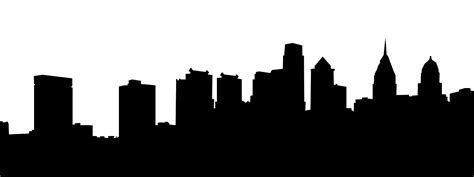 Philadelphia Skyline Outline