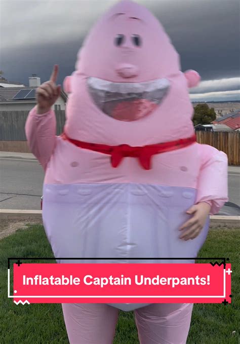 Inflatable Captain Underpants Costume Review Tiktok