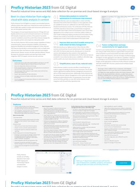 Proficy Historian From Ge Digital 2022 2 Pdf