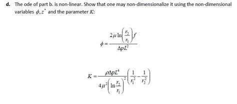 Consider Radial Outflow Between Two Parallel Disks Chegg