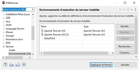 Création Dun Serveur Tomcat Sous Eclipse Apcpedagogie